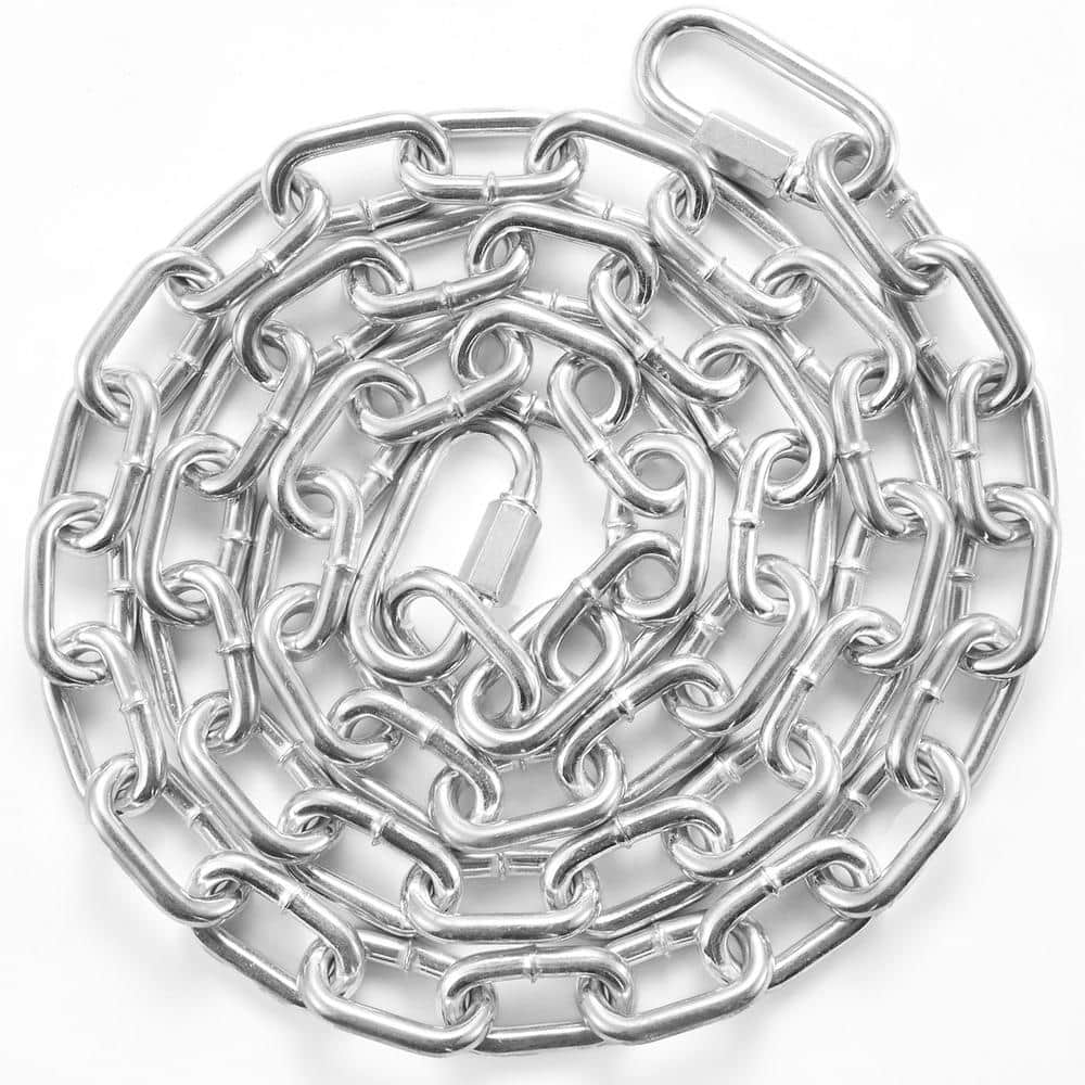 VEVOR Proof Coil Chain, 5/16 in. x 6 ft., 1980 lbs. Safe Working Load ...