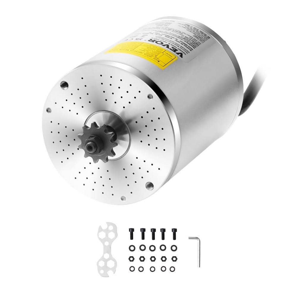 VEVOR 3000-Watt Electric Brushless DC Motor,Go Kart Electric Motor ...