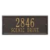 Whitehall Products Mailbox Side Panel in Bronze/Gold 1425OG - The Home ...