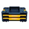 DEWALT TSTAK IV 7 in. Stackable 18-Compartment Double Shallow Drawer ...