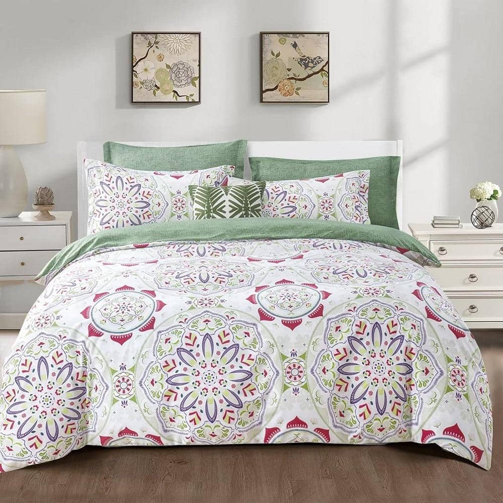 Shatex 3-Piece All Season Bedding king size Comforter Set Ultra Soft ...