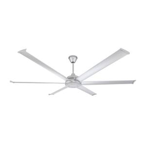 Big Ass Fans Mammoth 84 in. Smart Indoor/Outdoor Black Universal Mount ...
