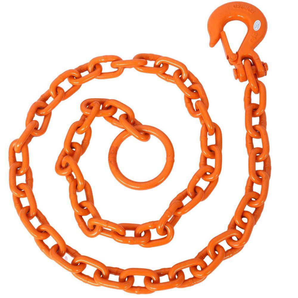 Tidoin 6 ft. Log Grubber Tugger Chain Grubber Tugger Chain GH-YDW4-0124 ...