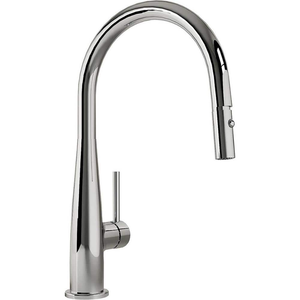 HELVEX Single Handle Pull Down Sprayer Kitchen Faucet with 2-function ...