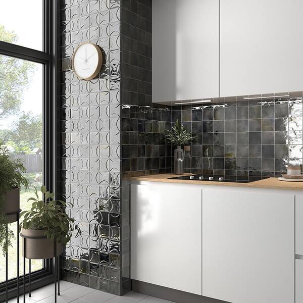 Ceramic Tile Kitchen Wall