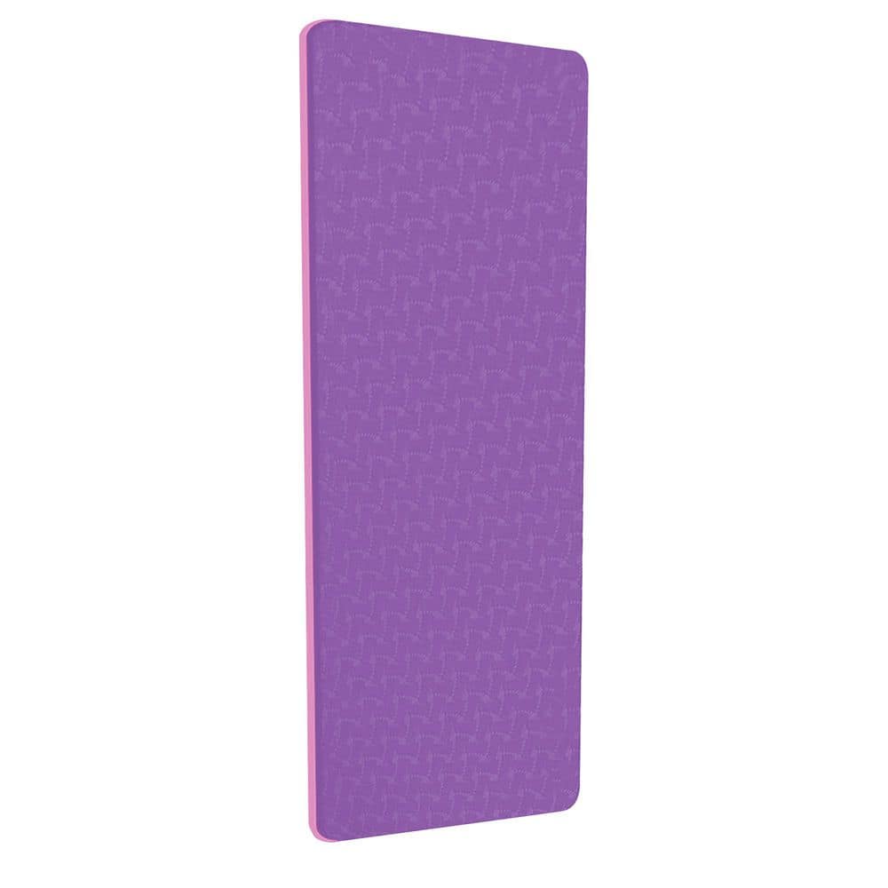Purple 24 in. W x 72 in. L x 0.3 in. T Thermoplastic Elastomers Gym ...