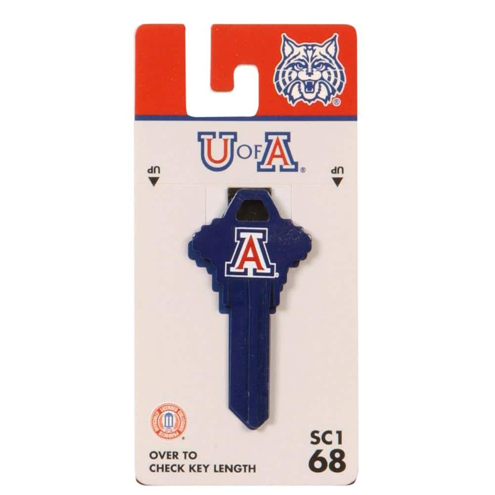 Hillman #68 NCAA Arizona Wildcats Key Blank 89964 - The Home Depot