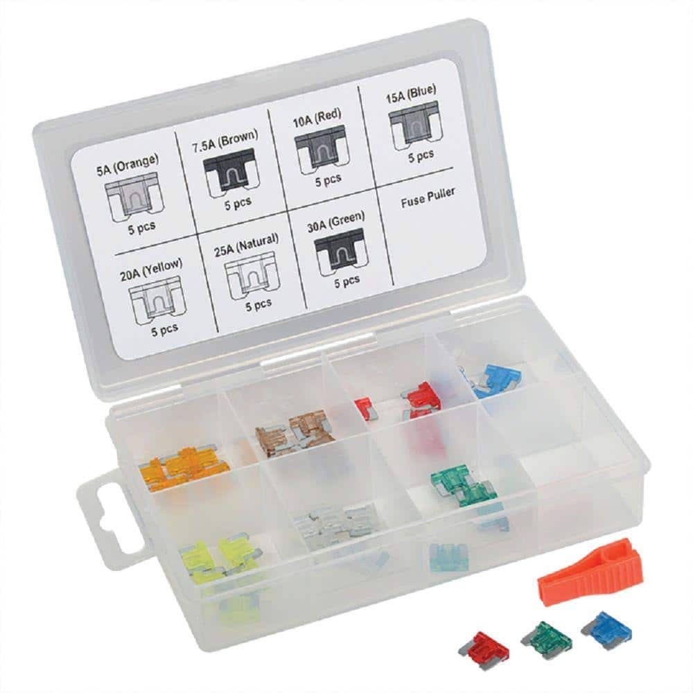 TITAN Low Profile Mini Fuse Assortment (36-Piece) TIT45237 - The Home Depot