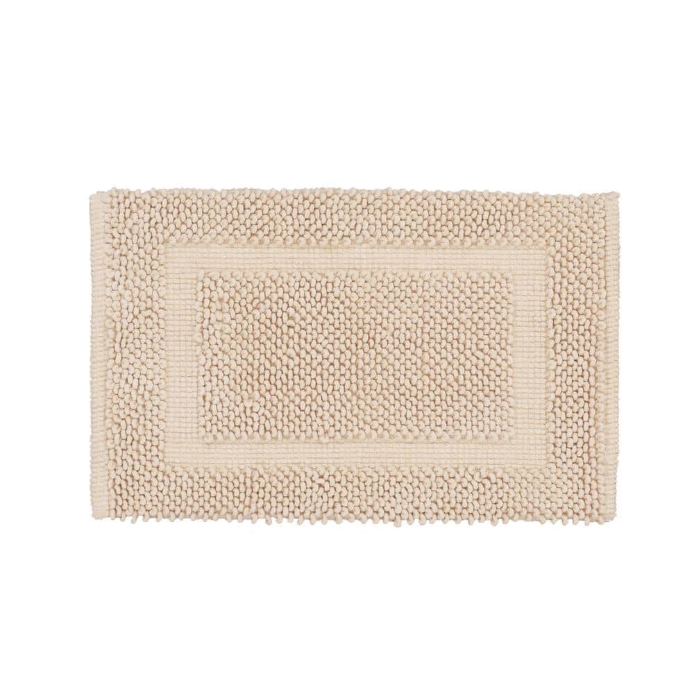 Jean Pierre NEW YORK Sophie Border Ivory 20 in. x 32 in. Cotton ...