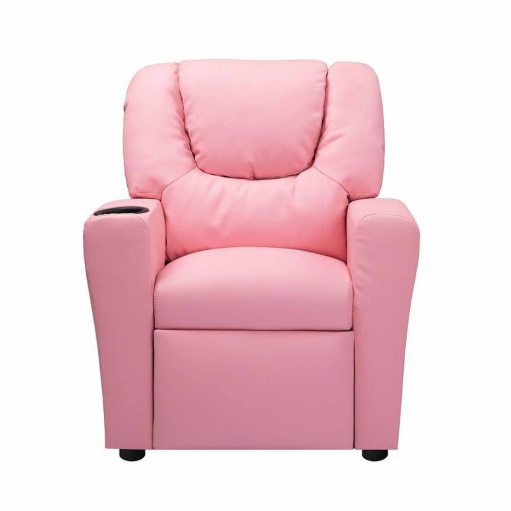 HOMESTOCK Pink/PVC Recline, Relax, Rule Kids' Comfort Champions, Push ...