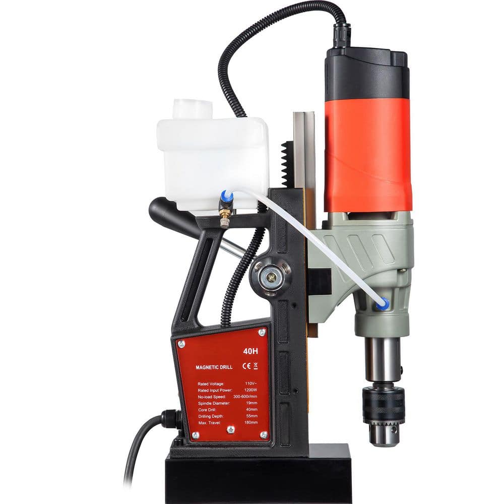 SKYSHALO Magnetic Drill, 1200 W Magnetic Drill Press, 580 RPM Portable ...