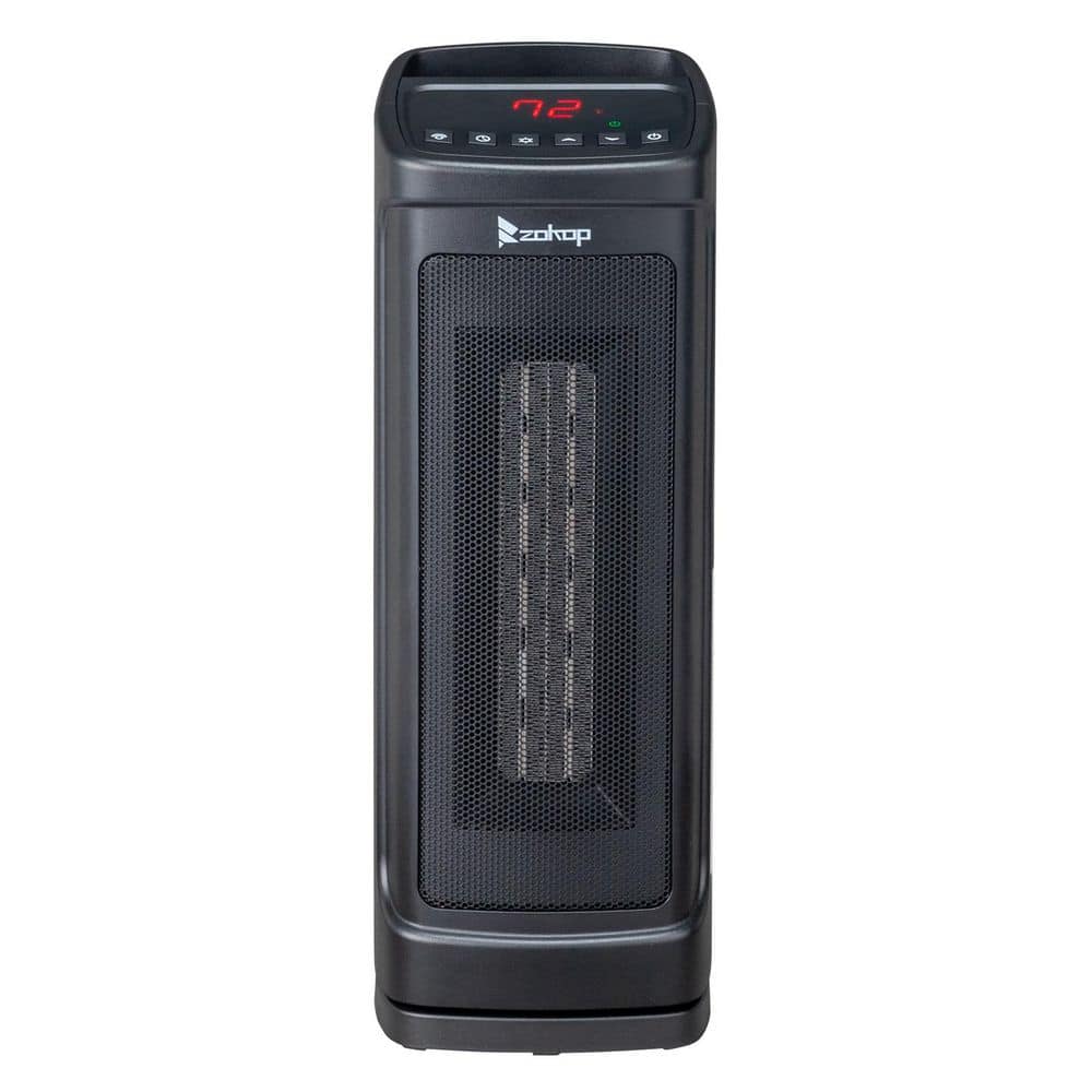 Karl home 1500-Watt 17 in. Indoor Electric Tower Ceramic Fan Space ...