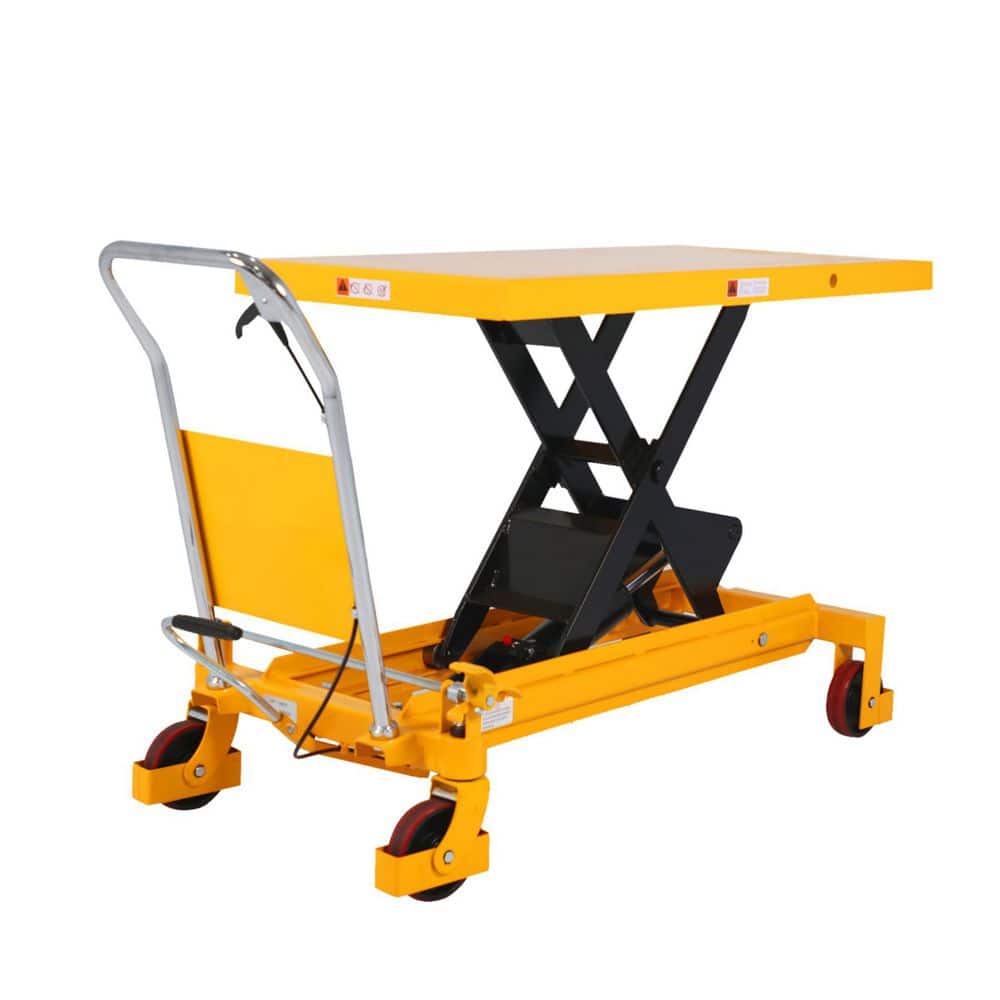 TORY CARRIER Heavy Load Capacity 3300 lbs. Scissor Lift Table Cart ...