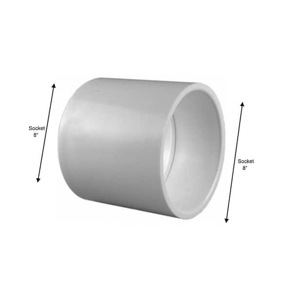 8 Pvc Fitting Dimensions PVC, 8 In Nominal Pipe Size, Pipe
