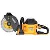 DEWALT FLEXVOLT 60V MAX Cordless Cutoff Saw And (2) FLEXVOLT Batteries ...