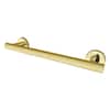 Kingston Brass Berwyn 12 in. x 1.25 in. Grab Bars in Polished Brass ...