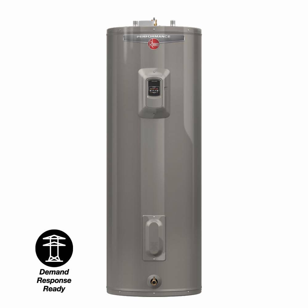 Rheem Performance 55 Gal. Tall 4500-Watt Double Element Demand Response ...