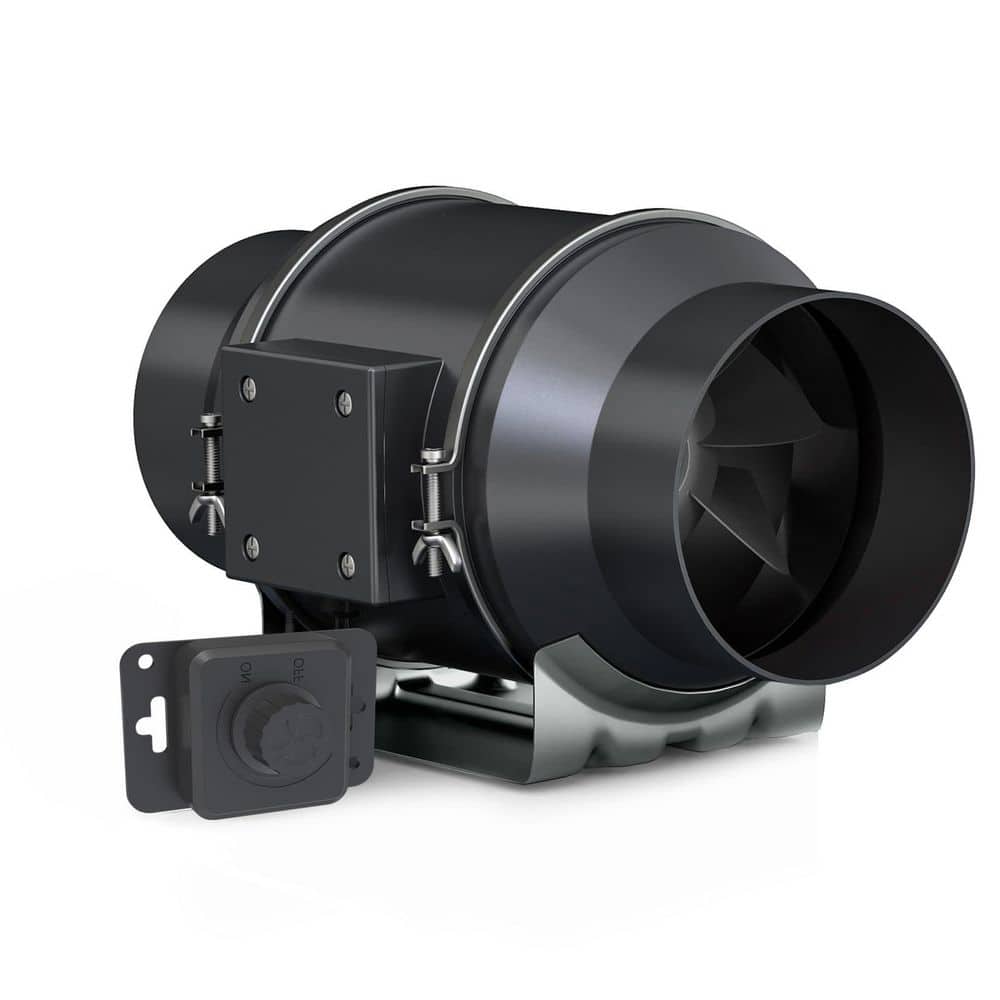 DENIME BBAY INC 405 CFM Inline Duct Fan with EC Motor and Variable ...