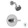 Peerless Precept 1-Handle Wall-Mount Shower Faucet Trim Kit in Chrome ...