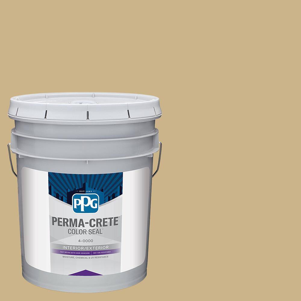Perma-Crete Color Seal 5 gal. PPG1093-4 Somber Satin Interior/Exterior ...