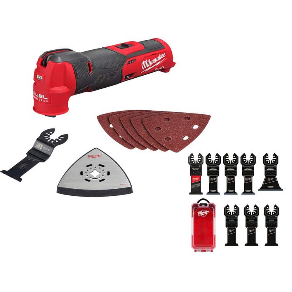 Milwaukee M12 FUEL 12V Lithium-Ion Cordless Oscillating Multi-Tool ...