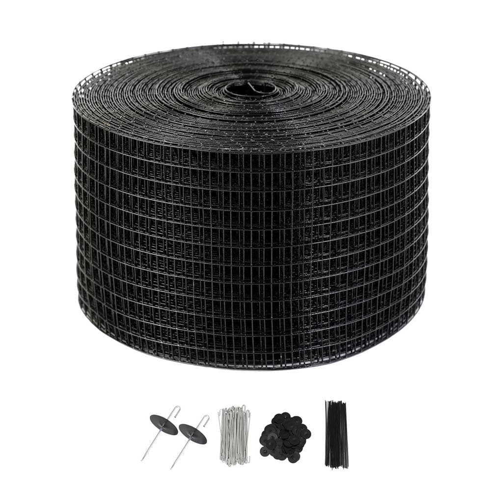 SVOPES 8 in. x 100 ft. Solar Panel Bird Guard Critter Roll Kit with 100 ...