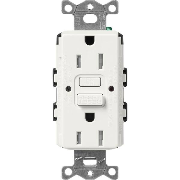 Lutron Claro 15-Amp Tamper Resistant Duplex Receptacle, Architectural ...