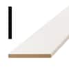Builder's Choice 306 1/2 in. x 3−1/2 in. Craftsman Primed MDF Baseboard ...
