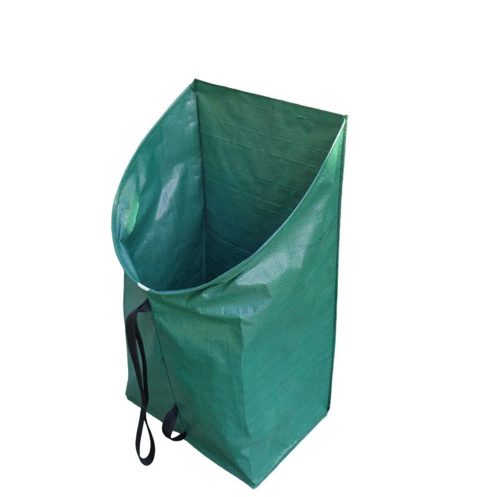OGETFUUR Leaf Collecting Tool, Foldable Yard Waste Bag, Oversized Lawn ...