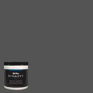 BEHR DYNASTY 1 gal. #PPU25-01 Carbon Copy Satin Enamel Exterior Stain ...