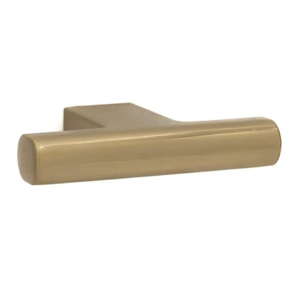 Sumner Street Home Hardware Vail 2 in. (51 mm) Modern Satin Brass T ...