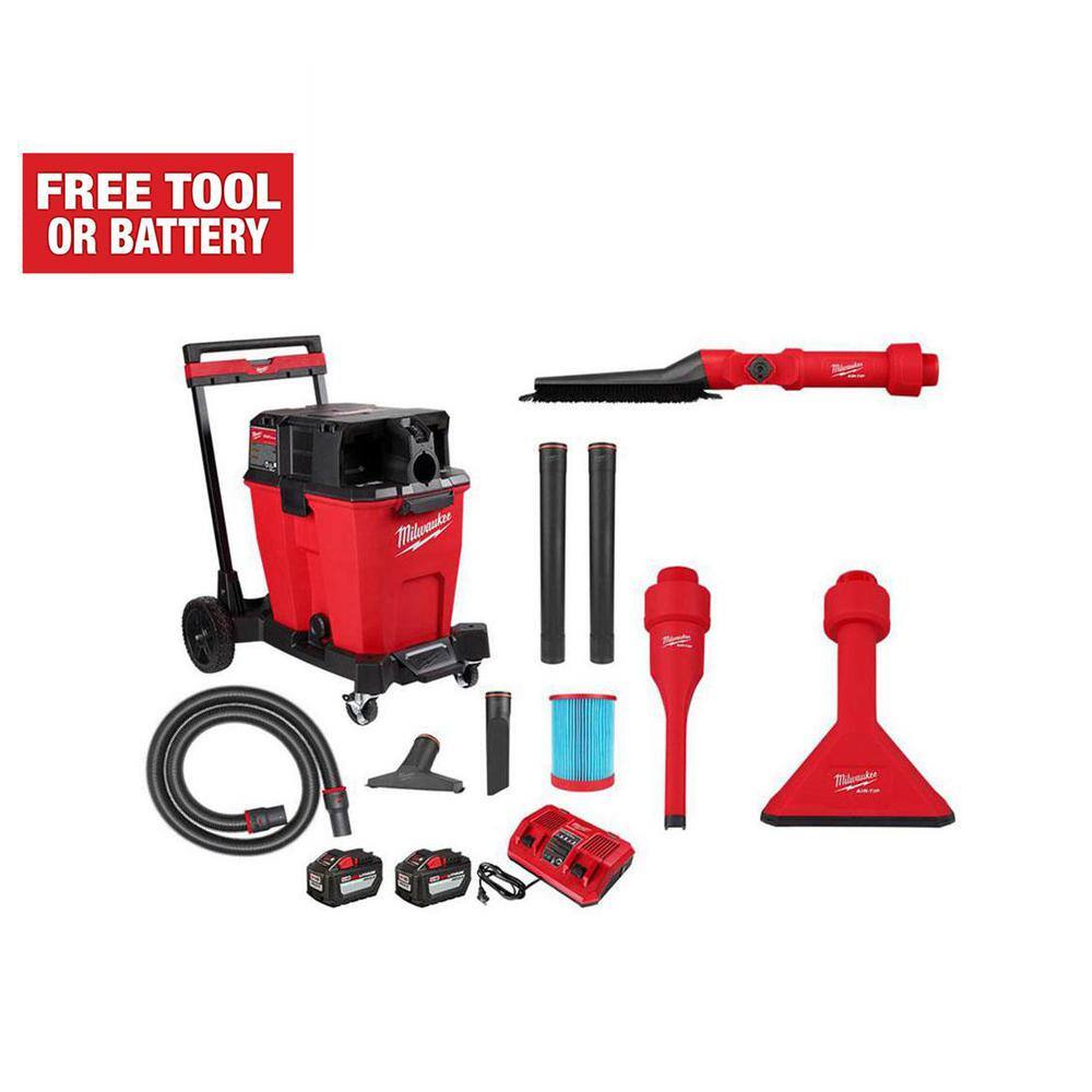 Reviews for Milwaukee M18 FUEL 12 Gal. Cordless Dual-Battery Wet/Dry ...