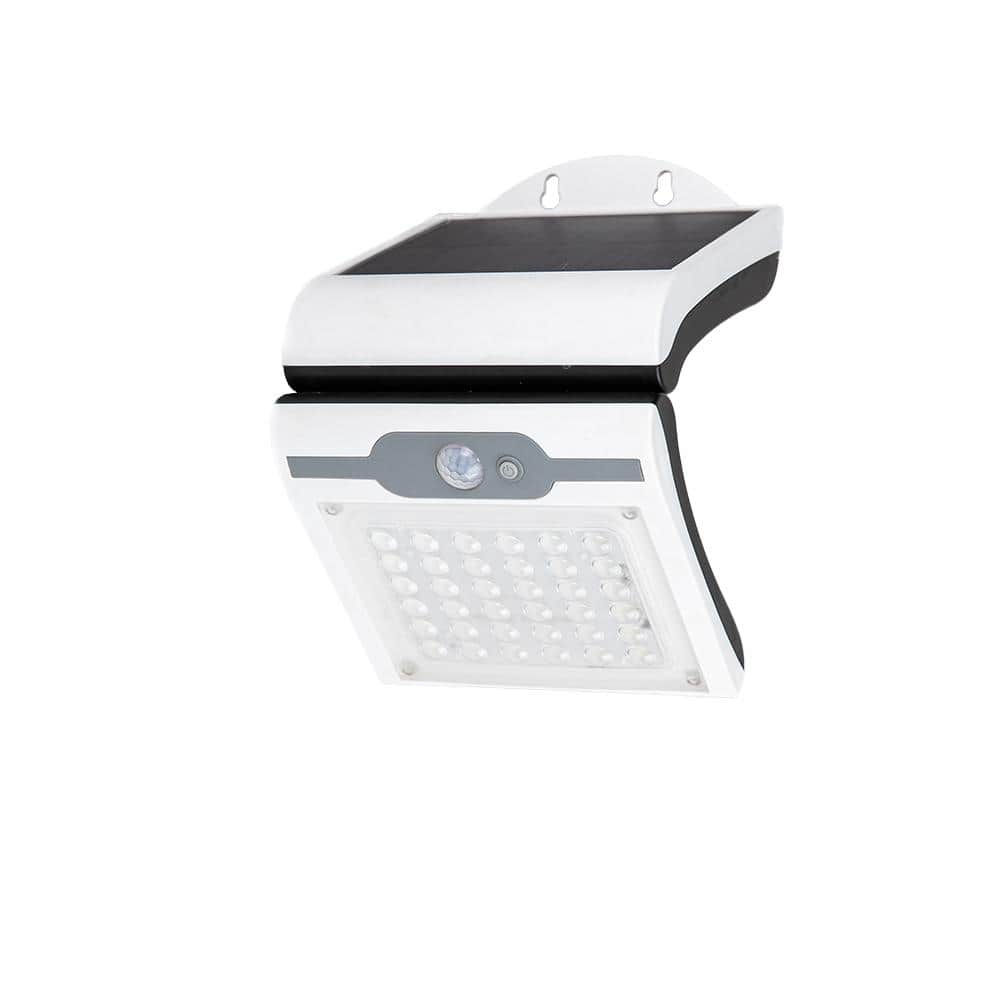 Mediterraneo Tama 300 Lumen Low Voltage White Large Solar Integrated ...