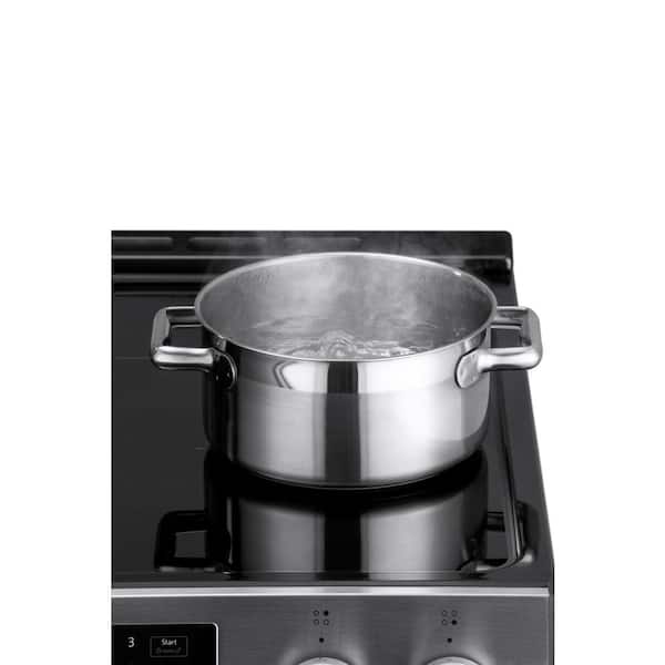 KENMORE 5.6 cu. ft. 4-Elements Front-Control Induction Range in ...