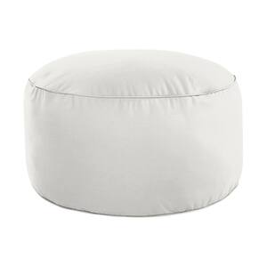 SORRA HOME 30 in. x 30 in. x 15 in. Sunbrella Cast Horizon Blue Round ...