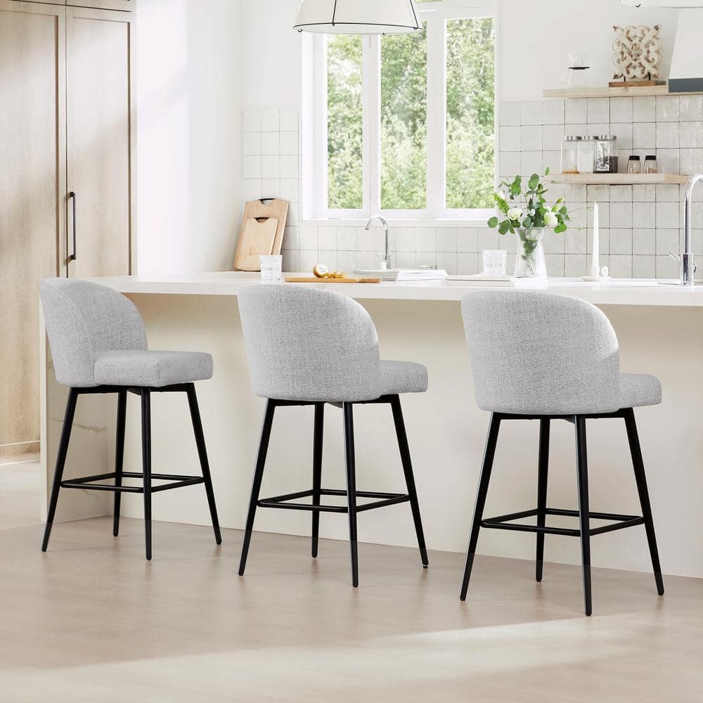 Reviews for Spruce & Spring Cynthia 26 in. White Multi Color High Back ...