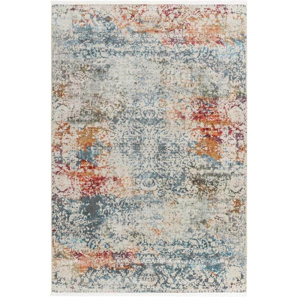 Unique Loom Baracoa Panamericana Cream 7' 0 x 10' 0 Area Rug 3153476 ...