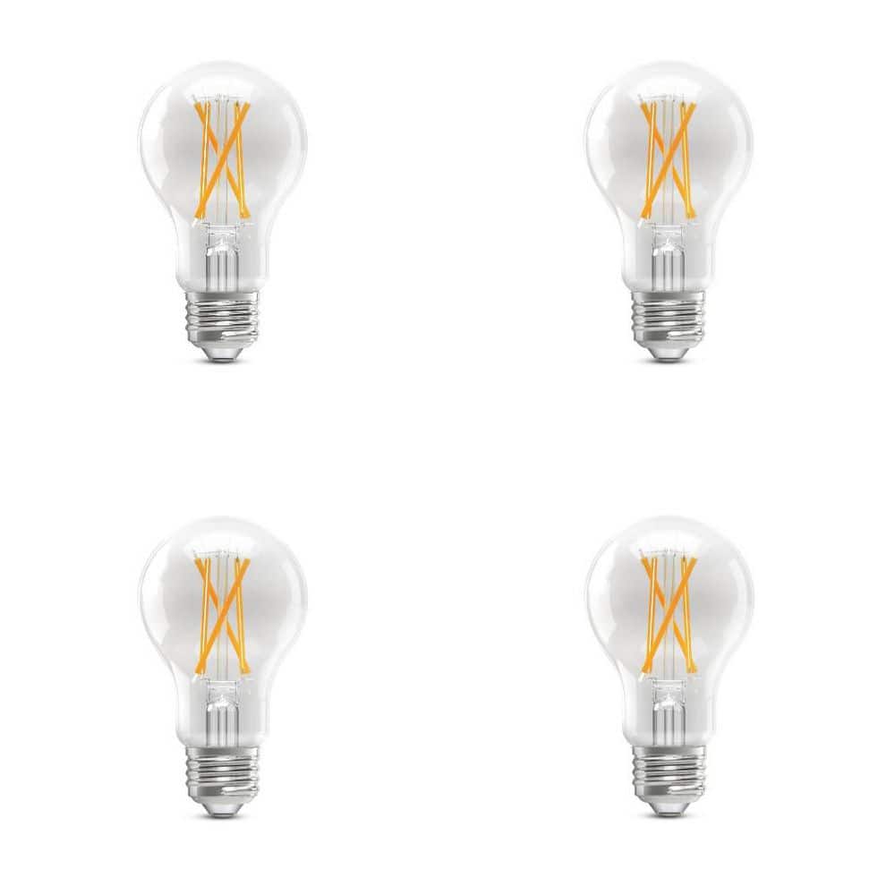 Reviews for Feit Electric 60-Watt Equivalent A19 Dimmable Clear Glass ...