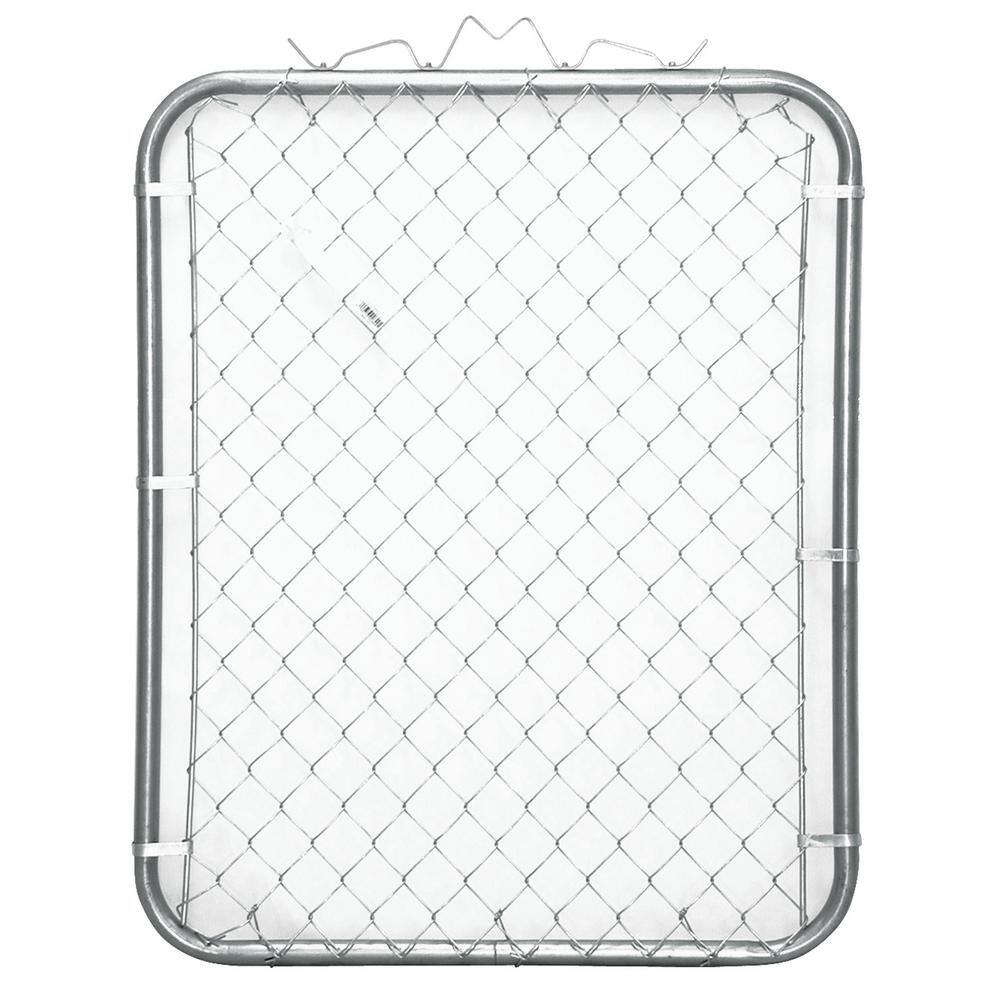 Everbilt 42 In X 60 In Galvanized Steel Chain Link Fence Walk Gate