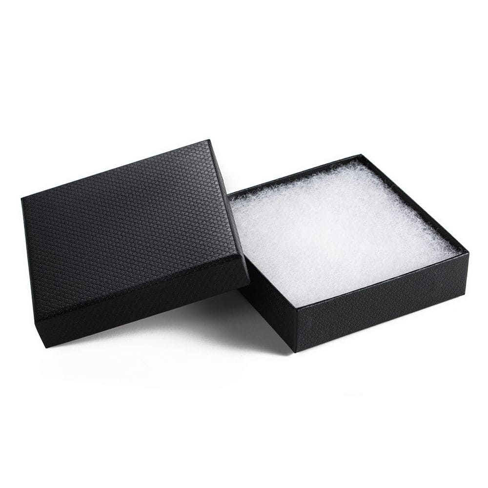 3.5 x 1 in. Black Cardboard Jewelry Gift Boxes 20-Pack 3.5 x 3.5 x 1 in ...