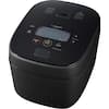 Zojirushi Induction Heating Rice Cooker and Warmer 5.5 Cups Black NW ...