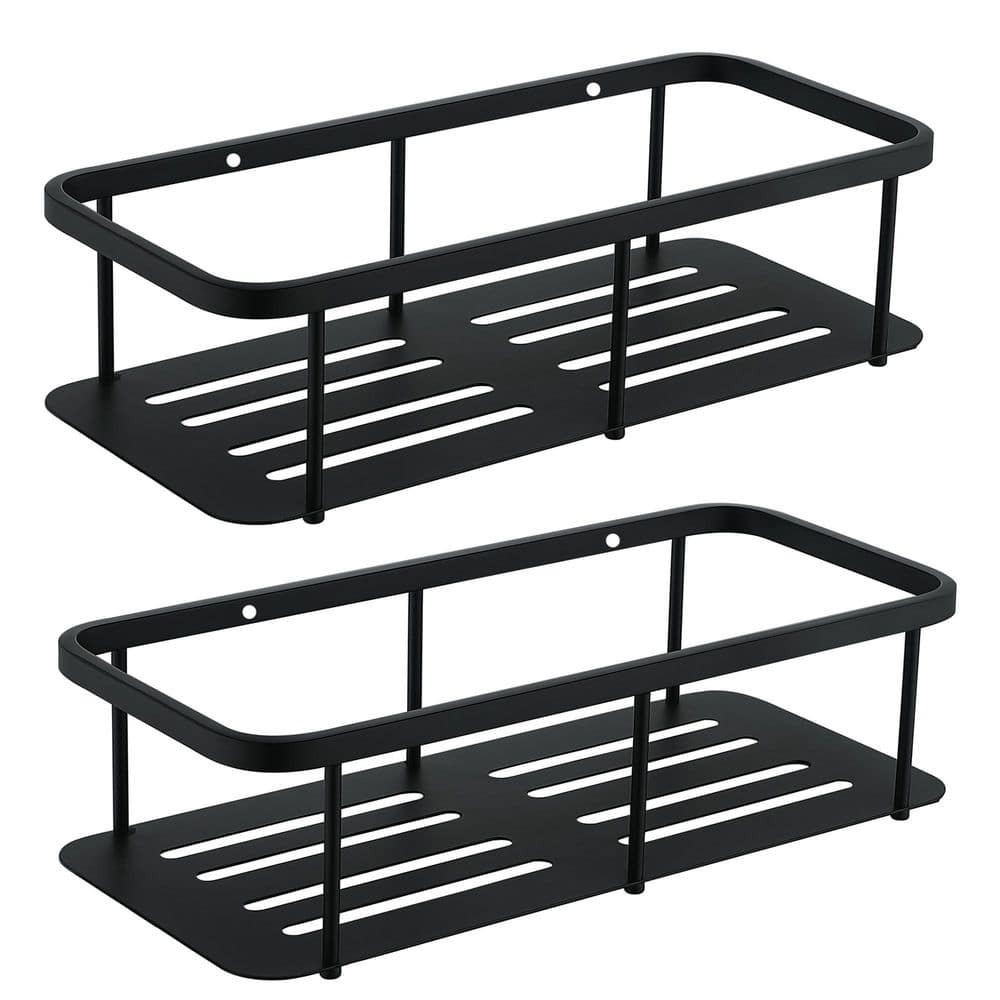 ruiling 2 Pack Stainless Steel Wall Mounted Rectangle Shower Caddy ...