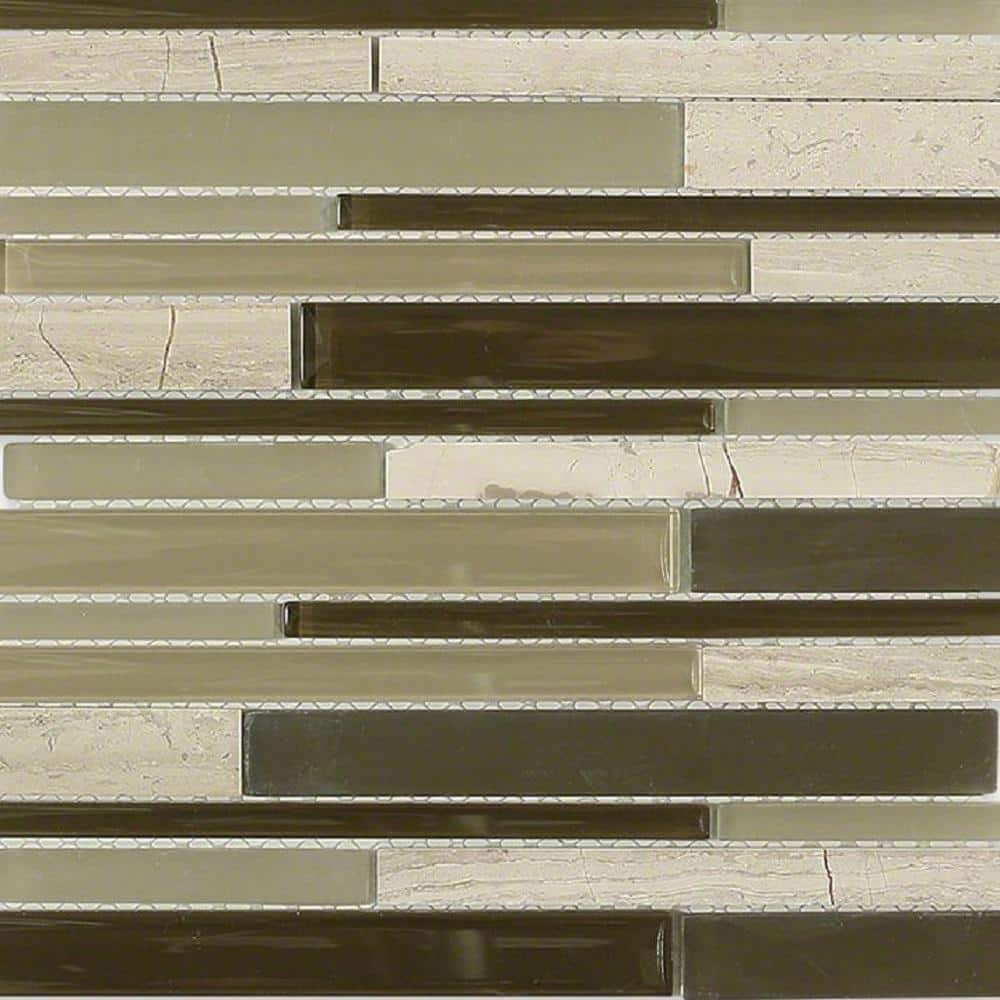 Ivy Hill Tile Cleveland Staunton Random Brick 12 in. x 12 in. Mixed ...