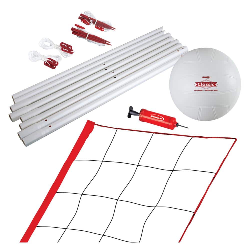 HEDSTROM Halex Classic Volleyball Set 40-20114 - The Home Depot