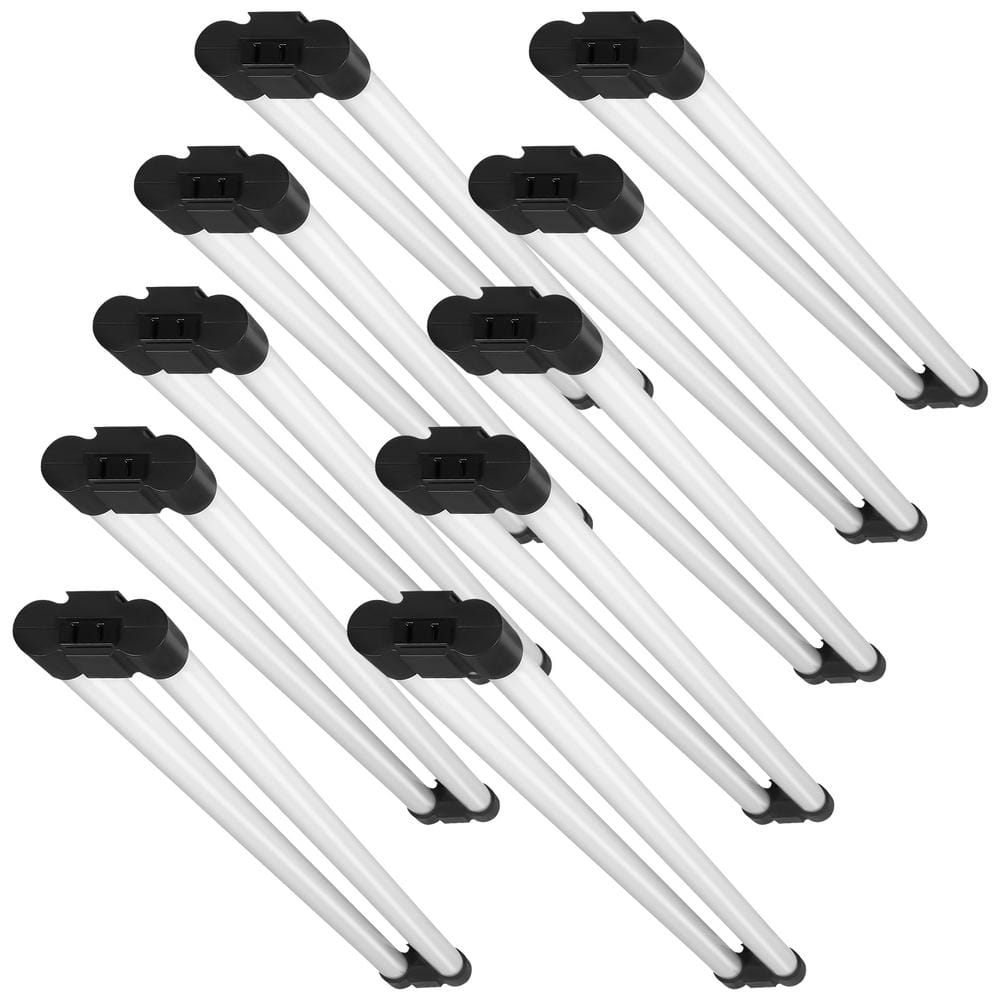 SVOPES 10-Pack LED Shop Light, 4ft, 40-Watt Linkable Ceiling Fixture ...