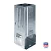 Simpson Strong-Tie MPBZ ZMAX Galvanized Moment Post Base for 6x6 ...