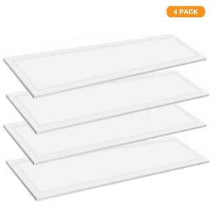 Metalux 1 ft. x 4 ft. Integrated LED Panel Light, Selectable 4800/3350 ...