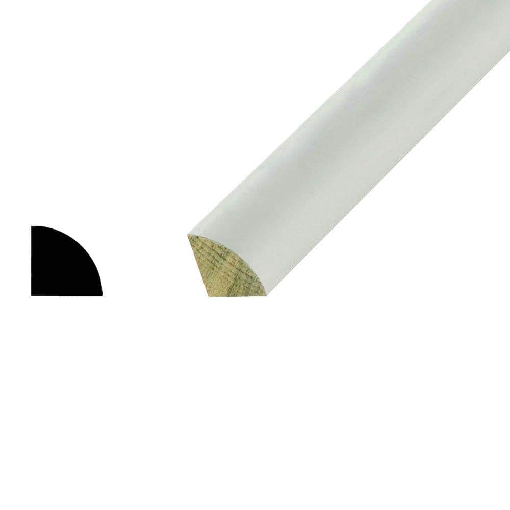 Woodgrain Millwork WM 105 3/4 in. x 3/4 in. x 96 in. Painted Finger ...