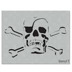Stencil1 Jolly Roger with Eyepatch Stencil S1_01_128 - The Home Depot