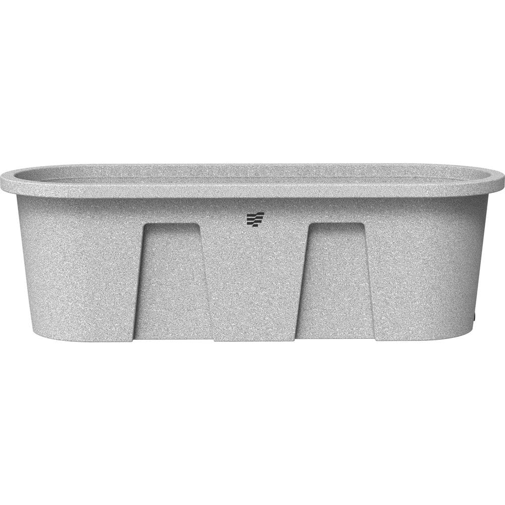 TARTER 2 ft. x 2 ft. x 6 ft. DuraTough Poly 150 Gal. Stock Tank ...